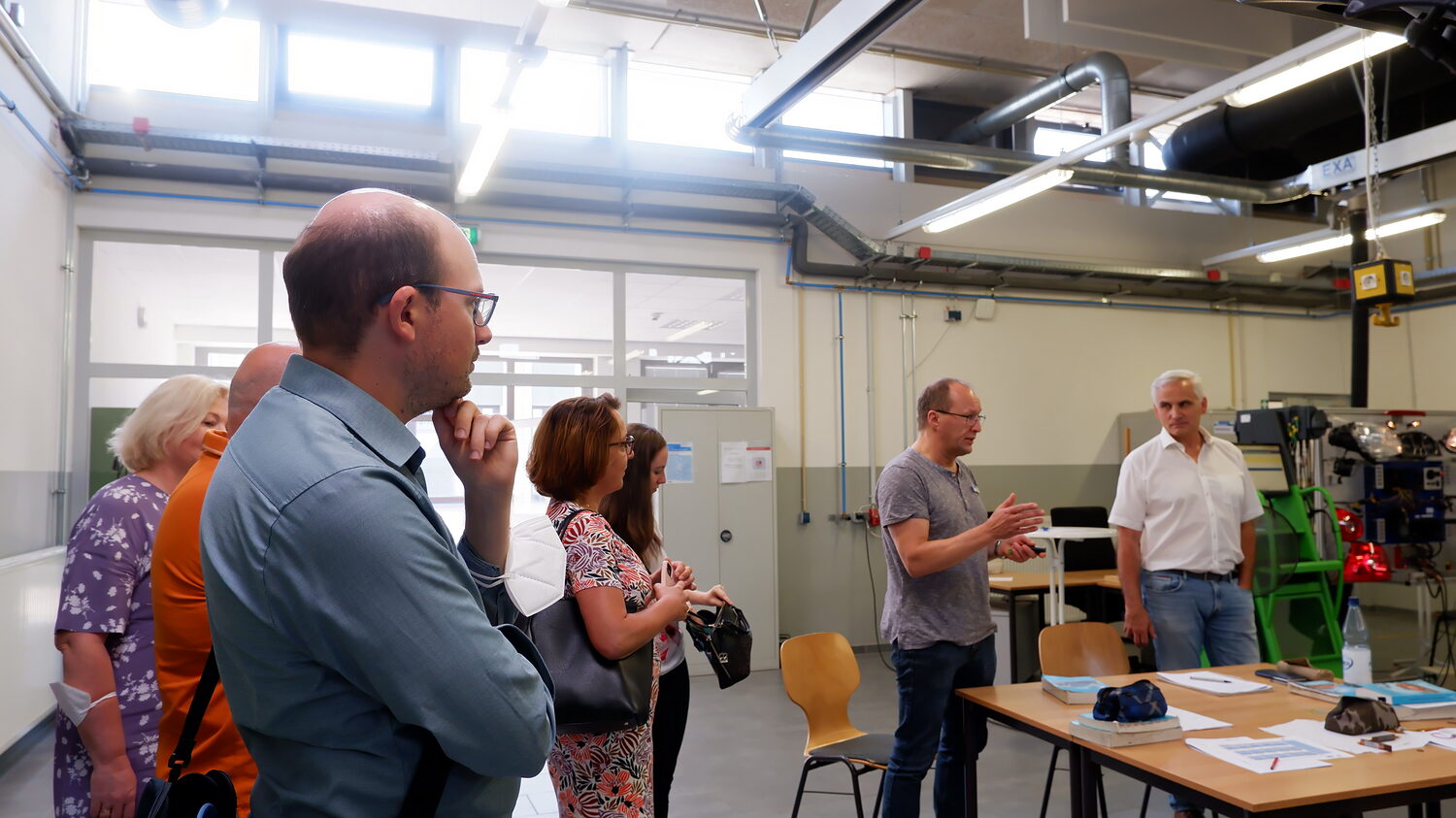 Politiker zu Gast auf dem Campus Handwerk